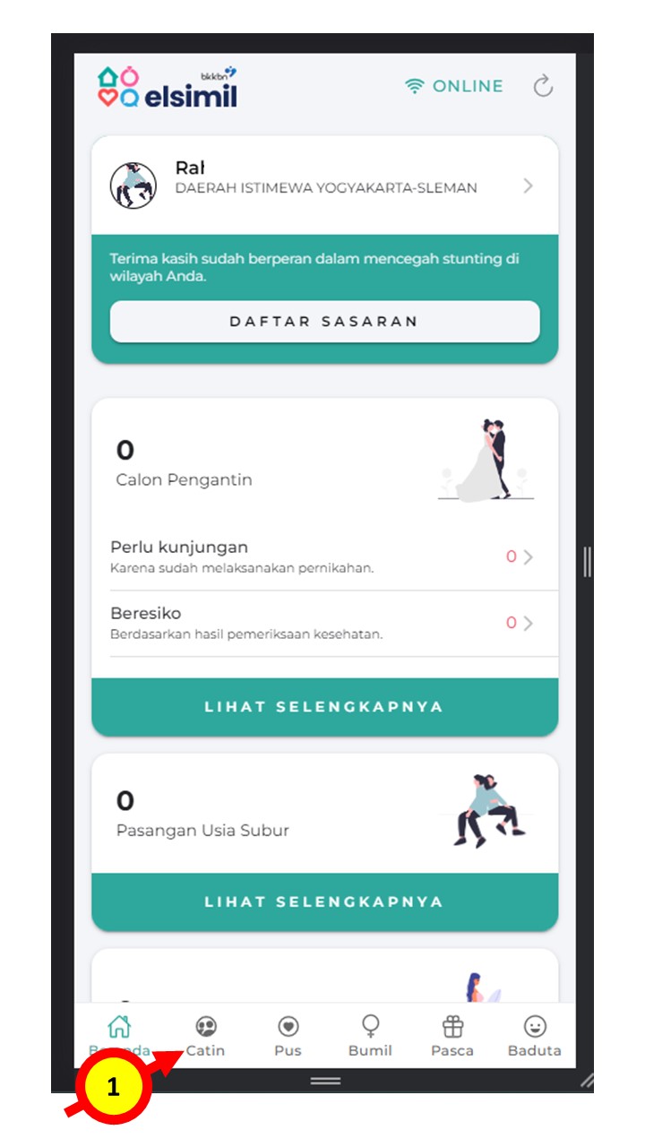 Cara Tarik Data Elsimil Catin ke Elsimil TPK – helpdesk