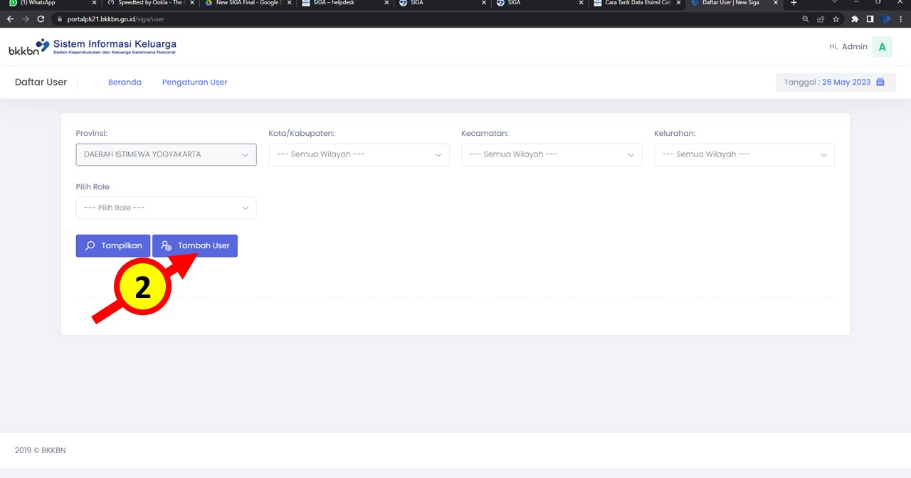 Cara Membuat User Operator YanKB SIGA – helpdesk